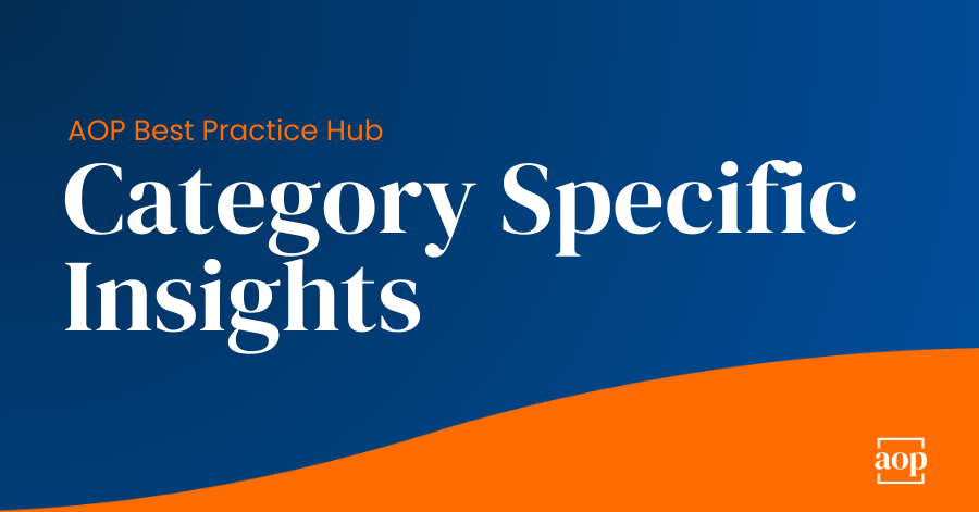 Category Specific Insights | AOP Best Practice Hub